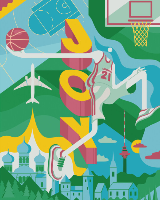 woodsywerks — Joy – 2d Illustration